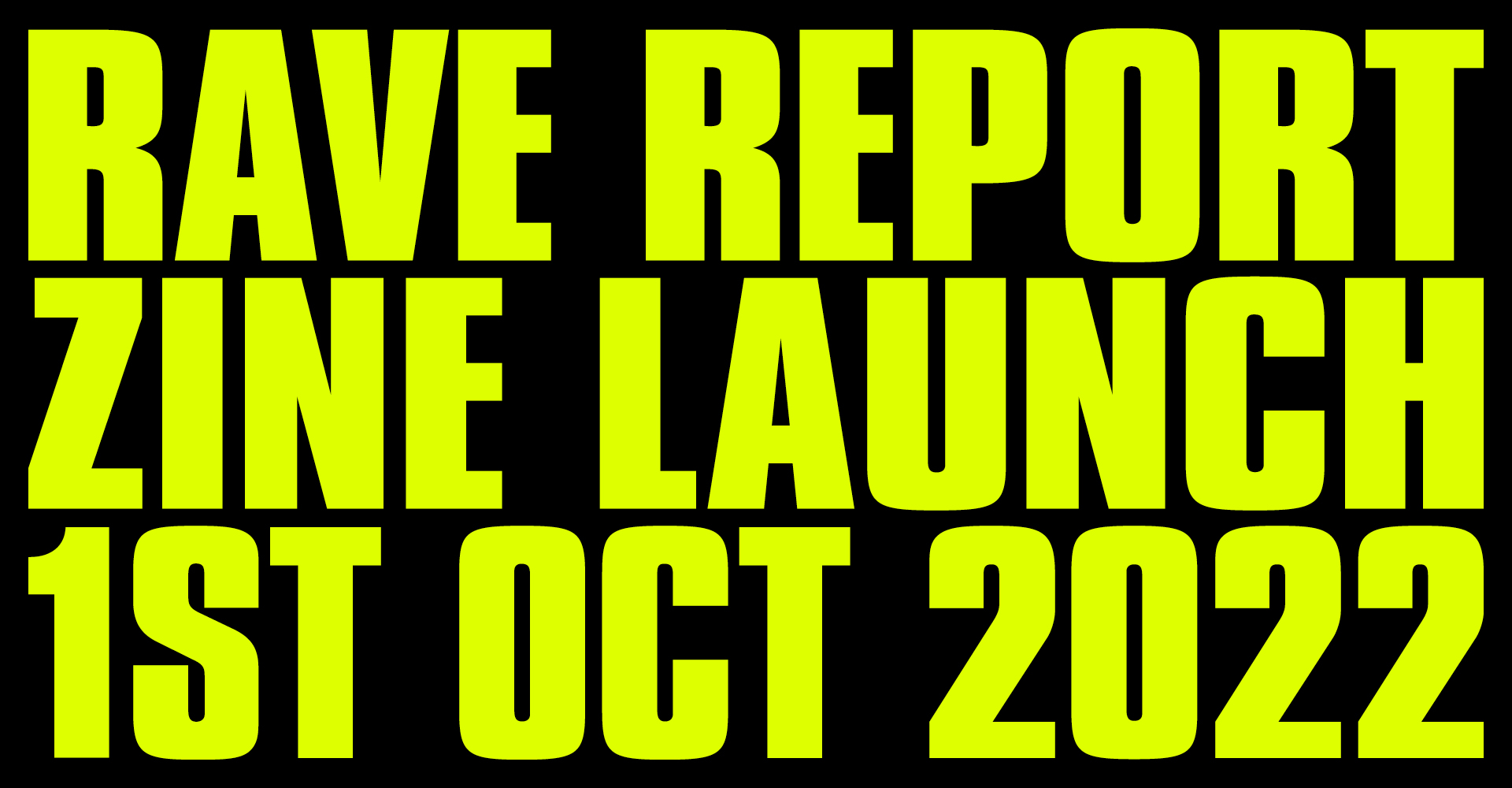 1/10, London. Rave Report Zine Launch + DJs @ Planet Wax – Drum+Basics